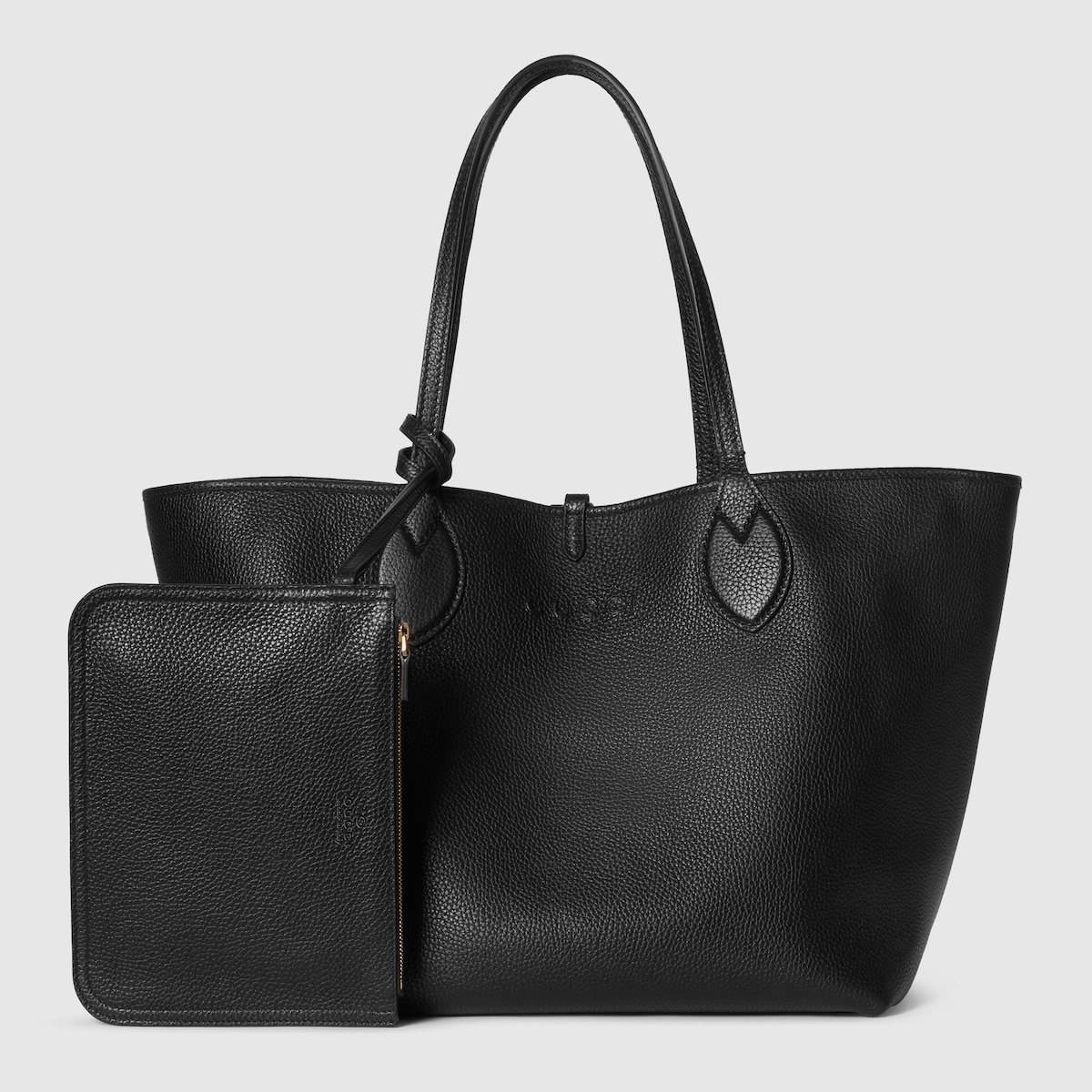 Gucci Totissima large reversible tote bag in black leather | GUCCI® US