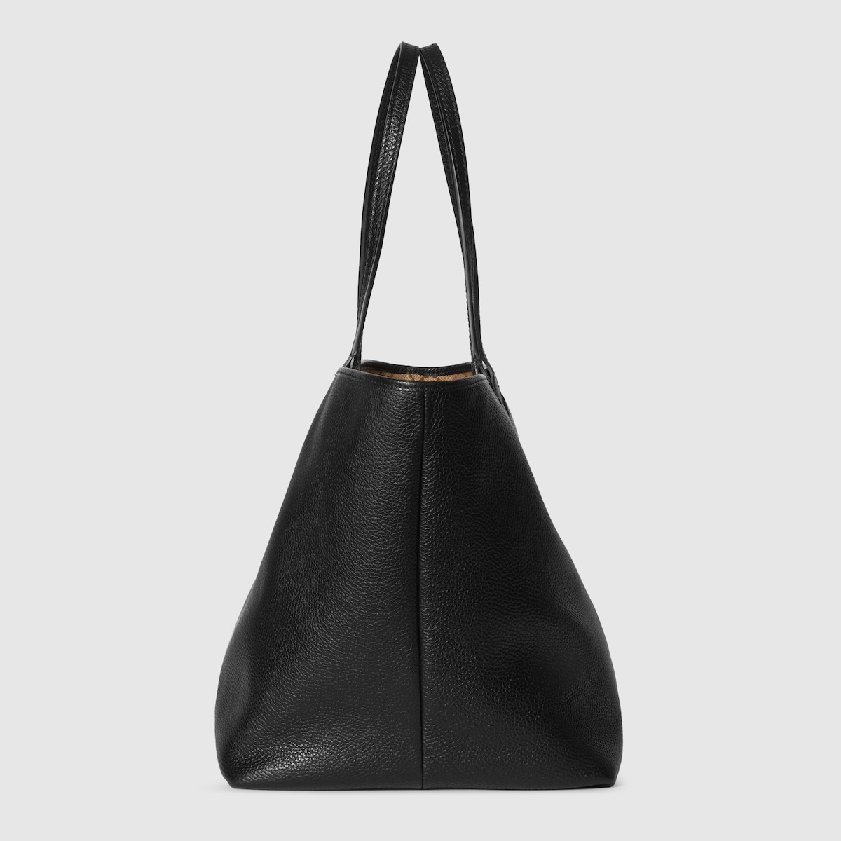 Gucci Totissima large reversible tote bag in black leather | GUCCI® US