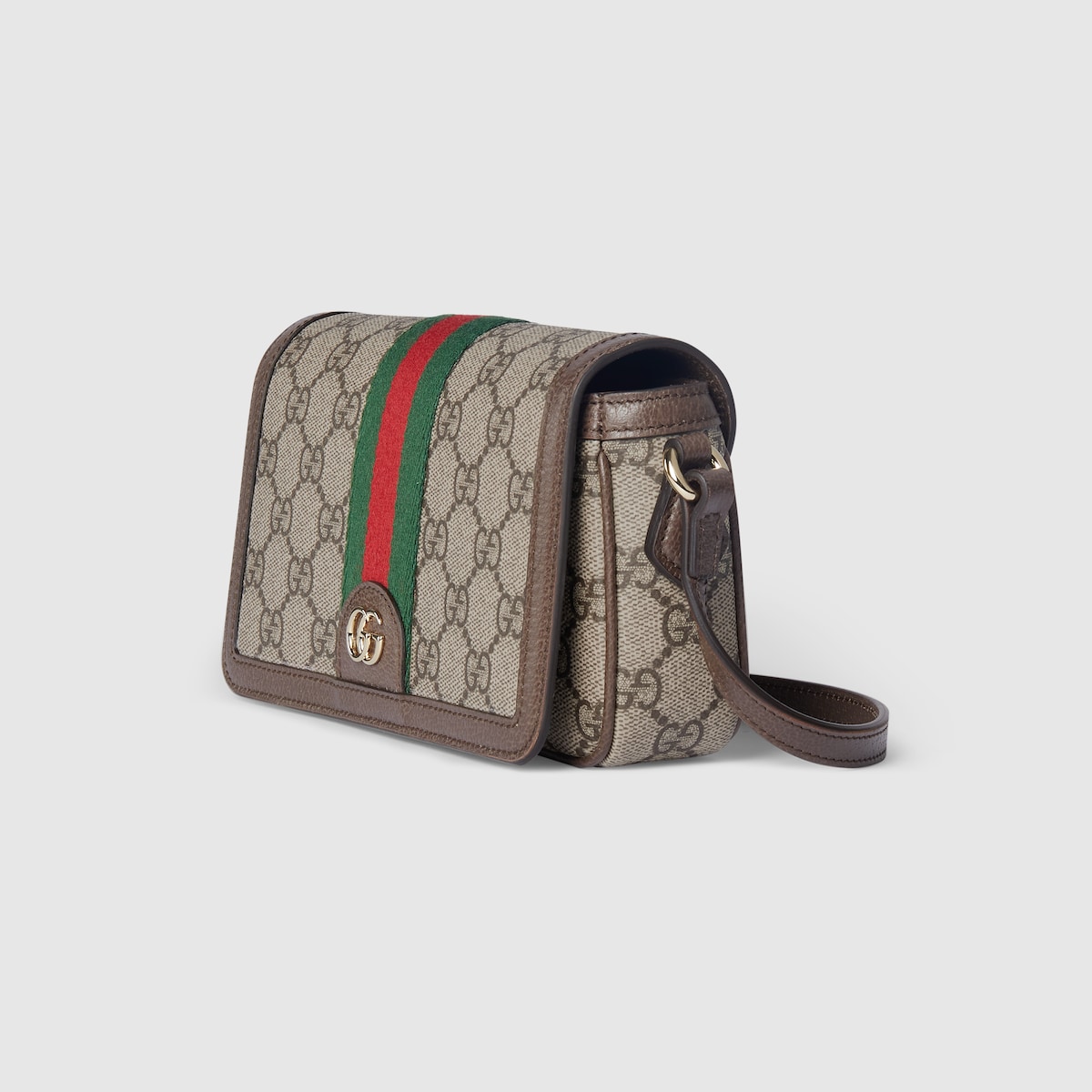 Ophidia mini shoulder bag in beige and brown GG fabric | GUCCI® US