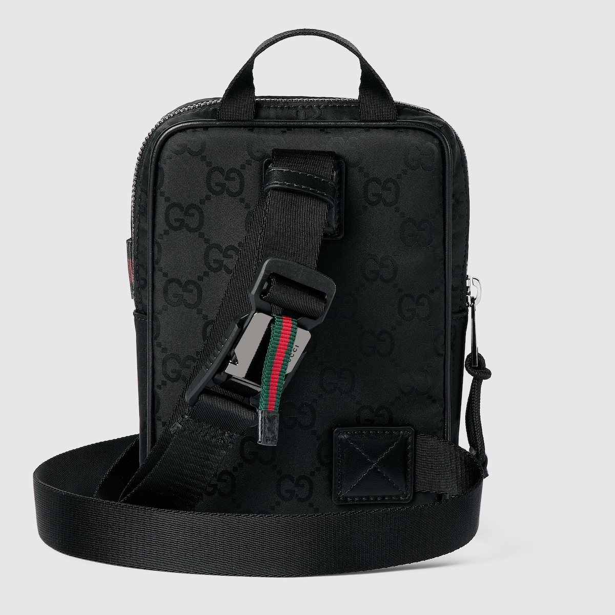 Gucci Nexus mini slingbag in black GG nylon | GUCCI® US