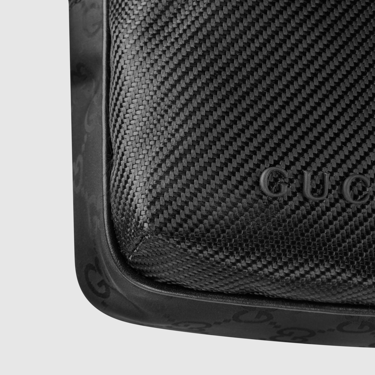 Gucci Nexus mini slingbag in black GG nylon | GUCCI® US