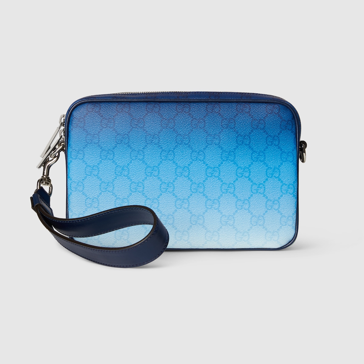 Gucci Chroma small crossbody bag in gradient blue fabric | GUCCI® US
