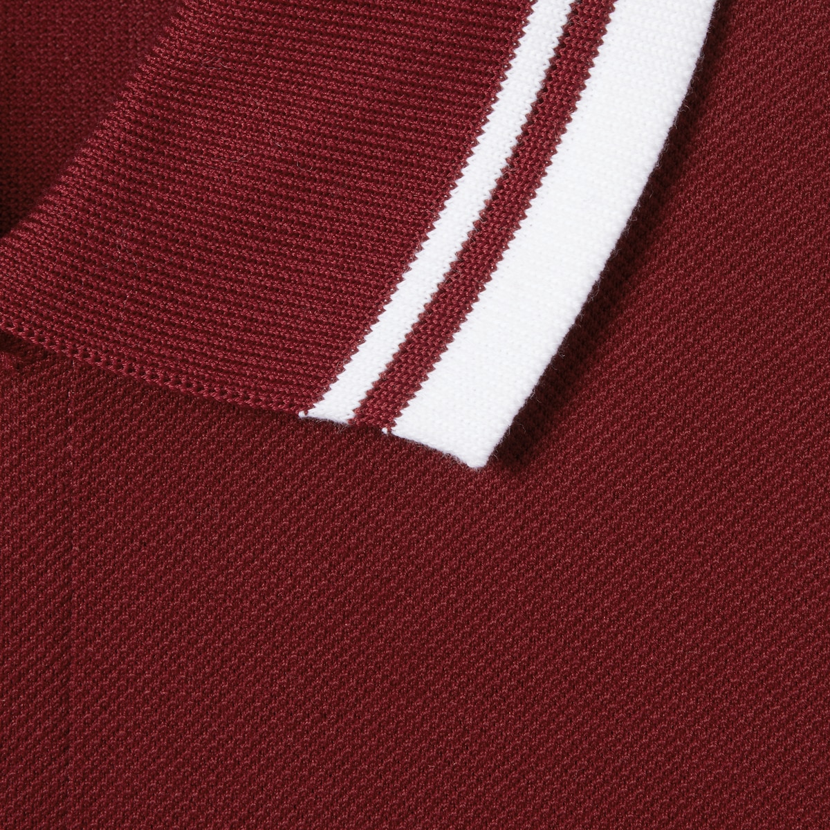 Cotton piquet polo shirt with embroidery in Rosso Ancora red | GUCCI® US