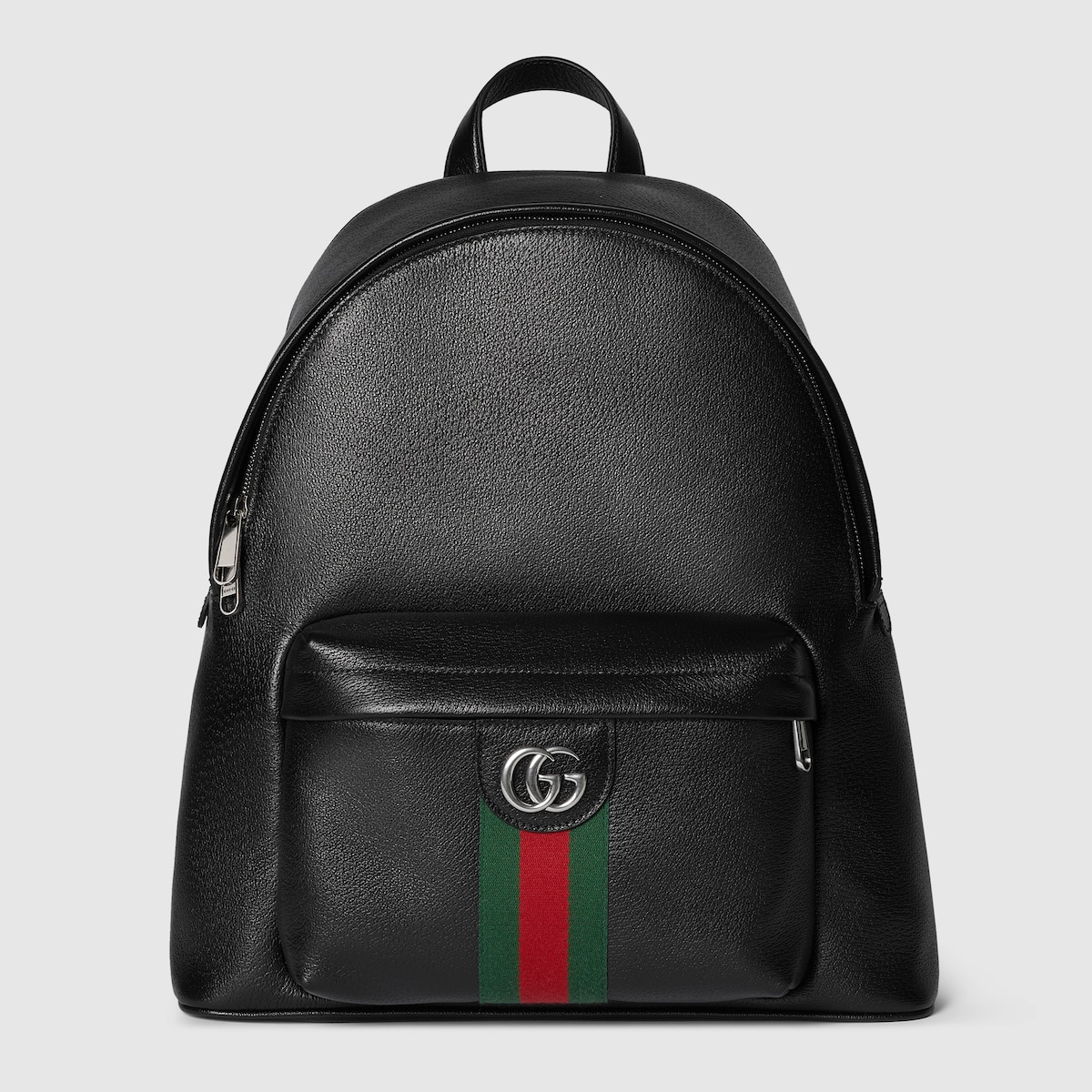 Ophidia medium backpack in black soft leather | GUCCI® UK