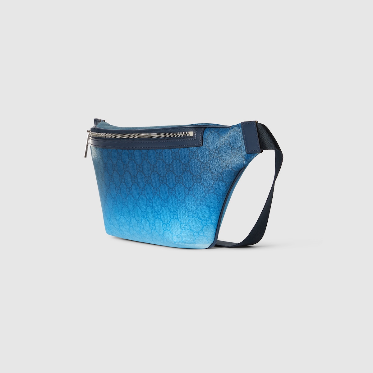 Gucci Chroma large belt bag in gradient blue fabric | GUCCI® CA