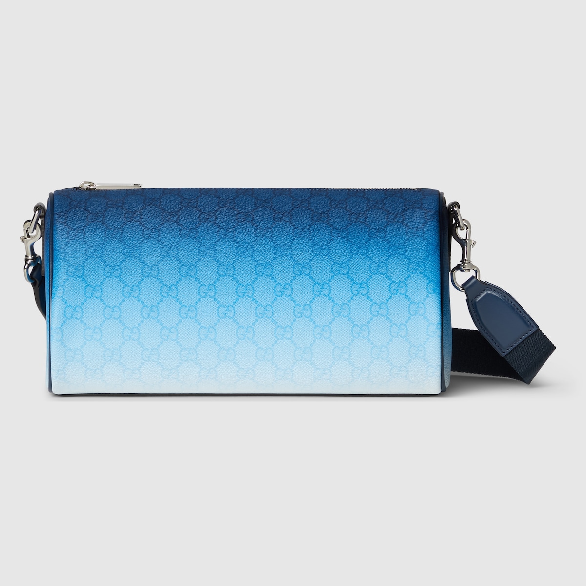 Gucci Chroma small cylinder bag in gradient blue fabric | GUCCI® US