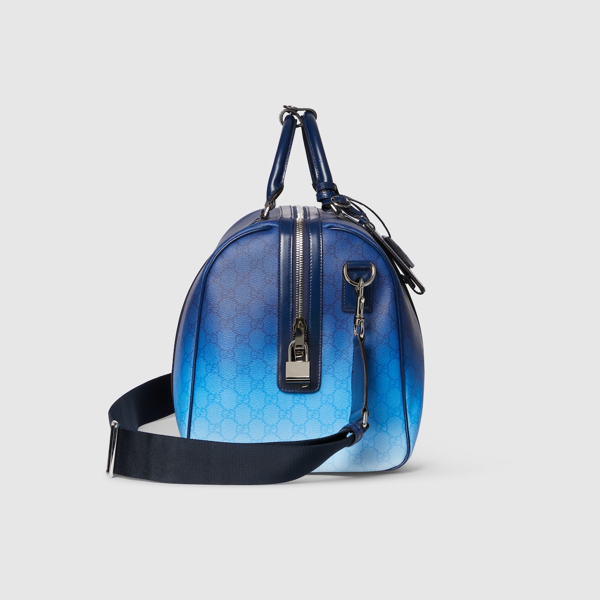 Gucci Chroma medium duffle bag in gradient blue fabric | GUCCI® NZ
