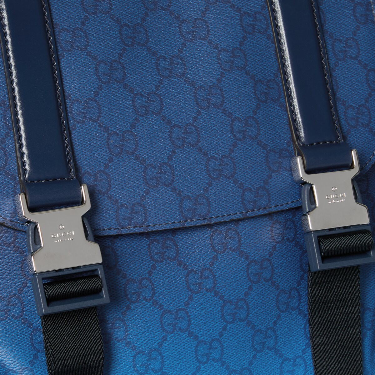 Gucci Chroma large backpack in gradient blue fabric | GUCCI® US
