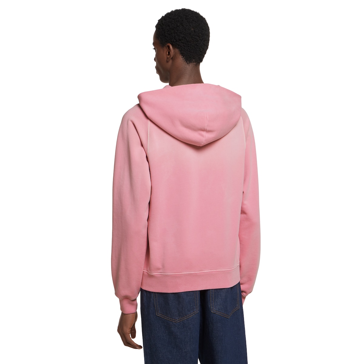 Cotton jersey sweatshirt with embroidery in pink | GUCCI® CA