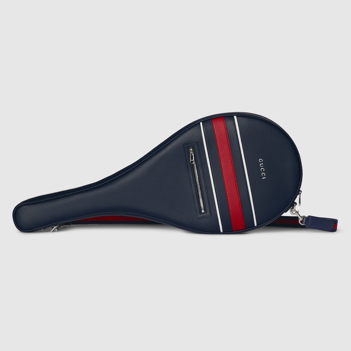 Gucci x HEAD tennis racket in dark blue and red | GUCCI® SI