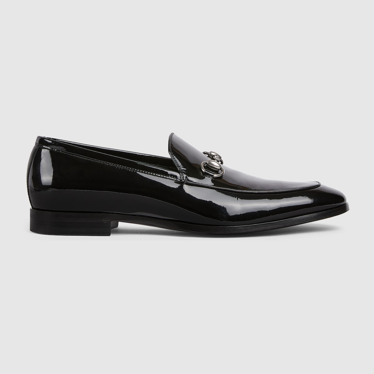 Mocassino uomo con Morsetto in pelle nera | GUCCI® IT