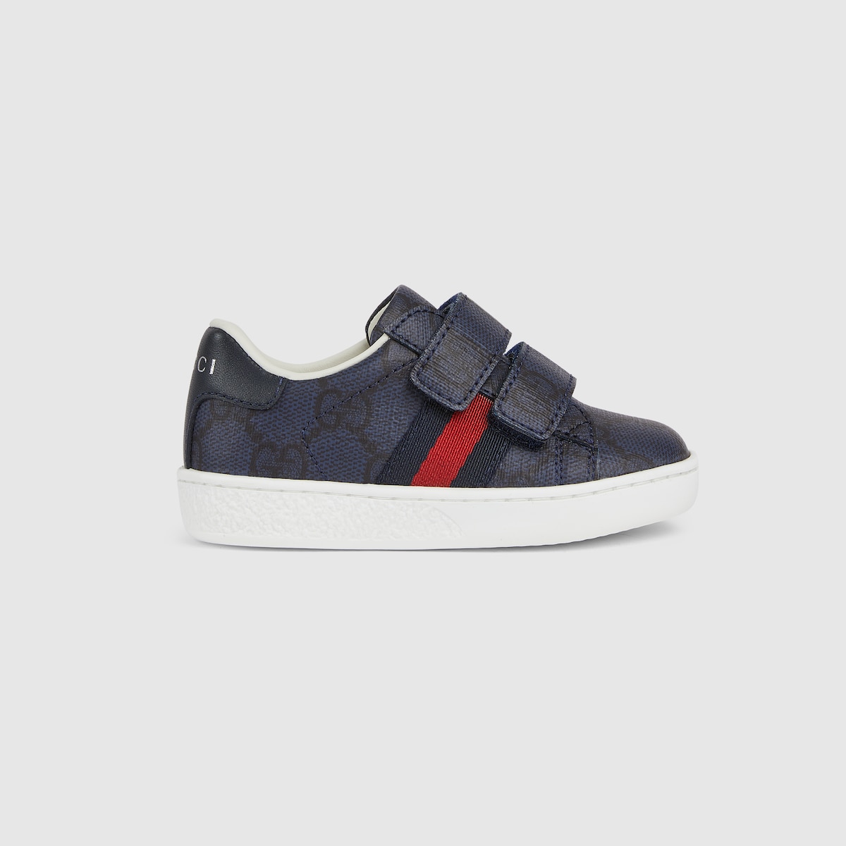Toddler Ace sneaker in blue GG Supreme | GUCCI® US