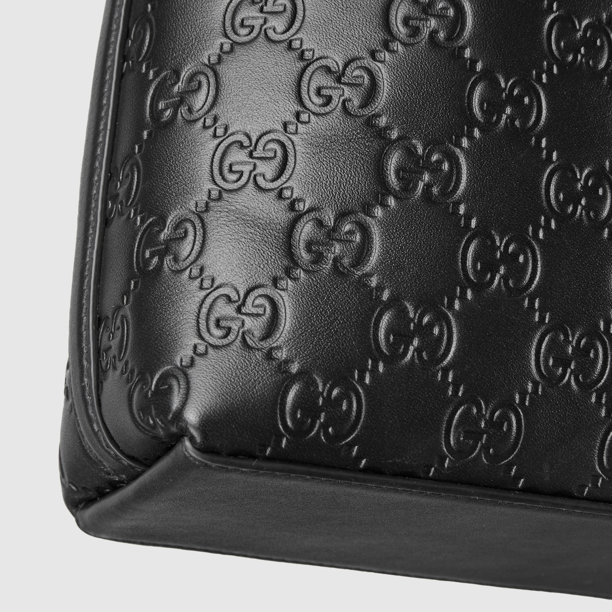 GG Emblem Nano Bucket Bag in schwarzes GG Leder | GUCCI® DE