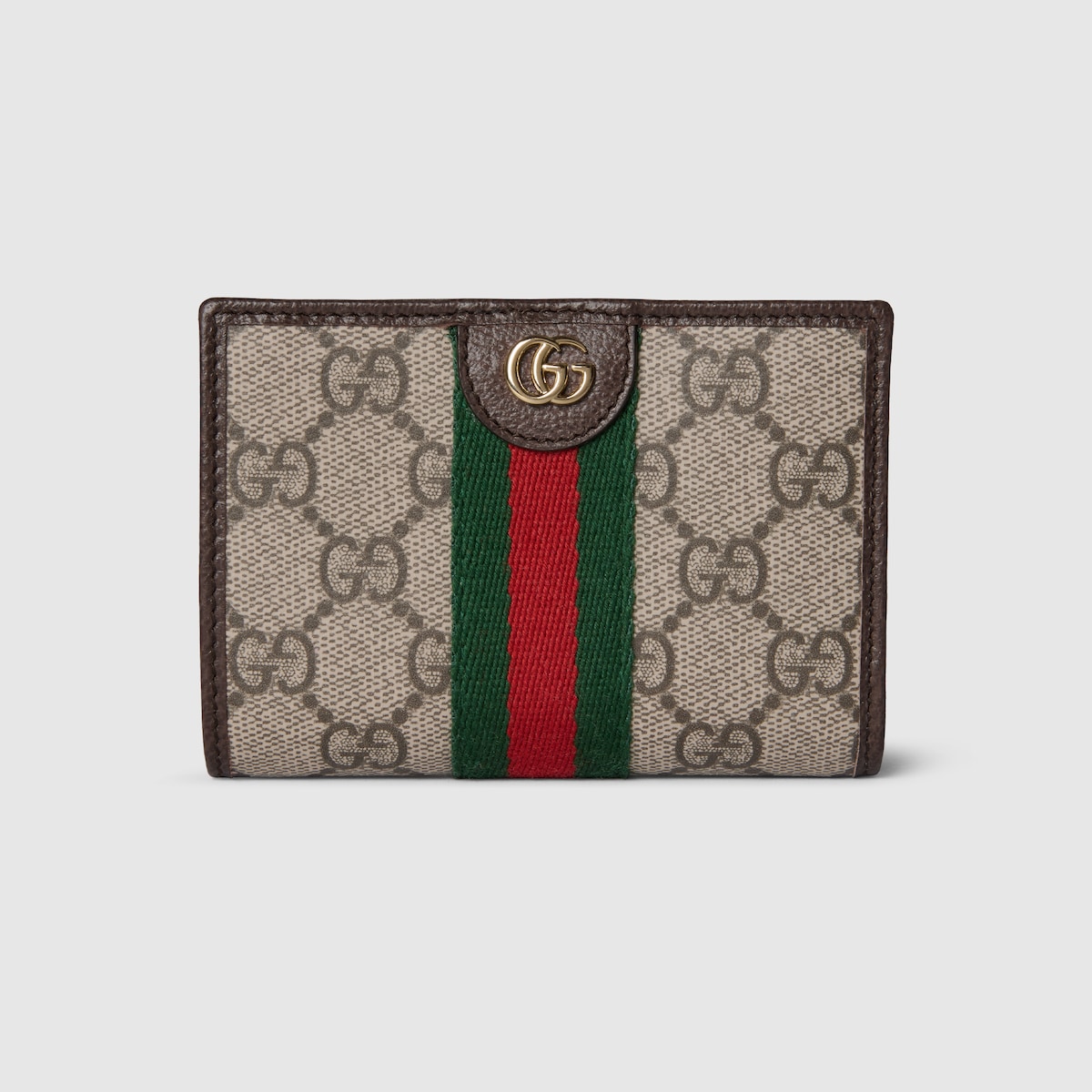 Ophidia small wallet in beige and brown GG Supreme | GUCCI® NZ
