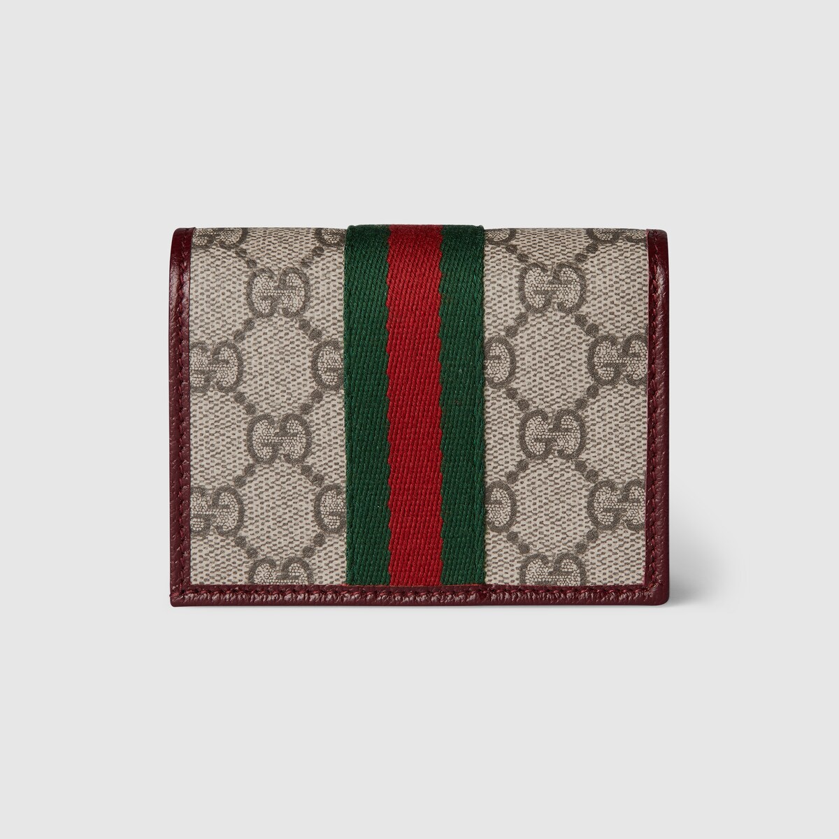 Ophidia small wallet in beige and brown GG Supreme | GUCCI® MX