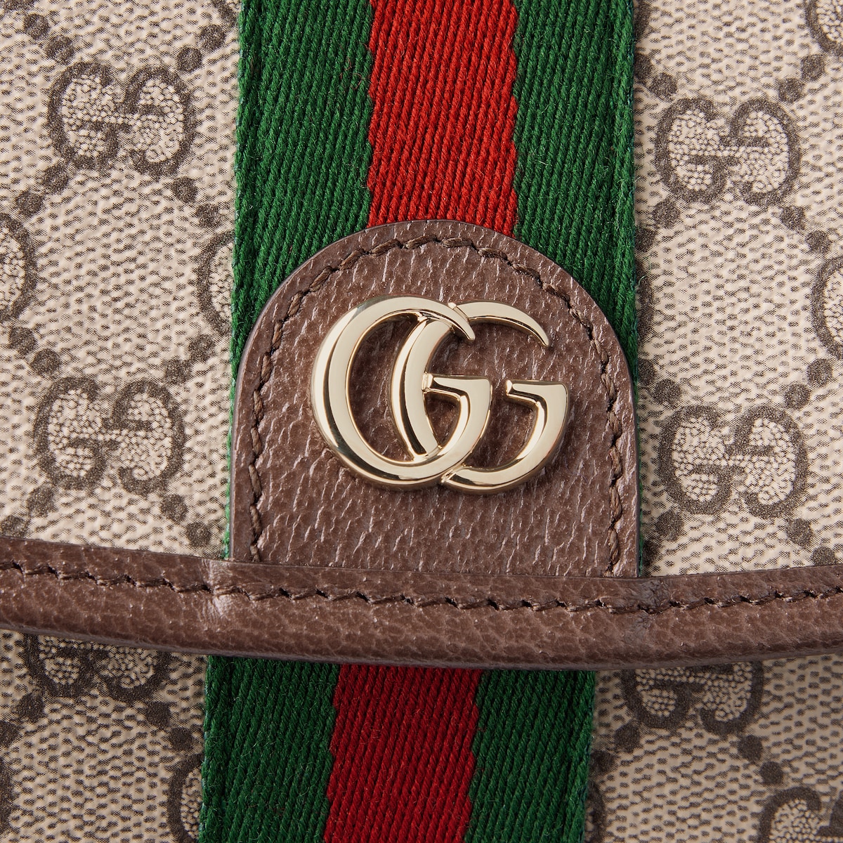 Ophidia small top handle bag in beige and brown GG fabric | GUCCI® UK