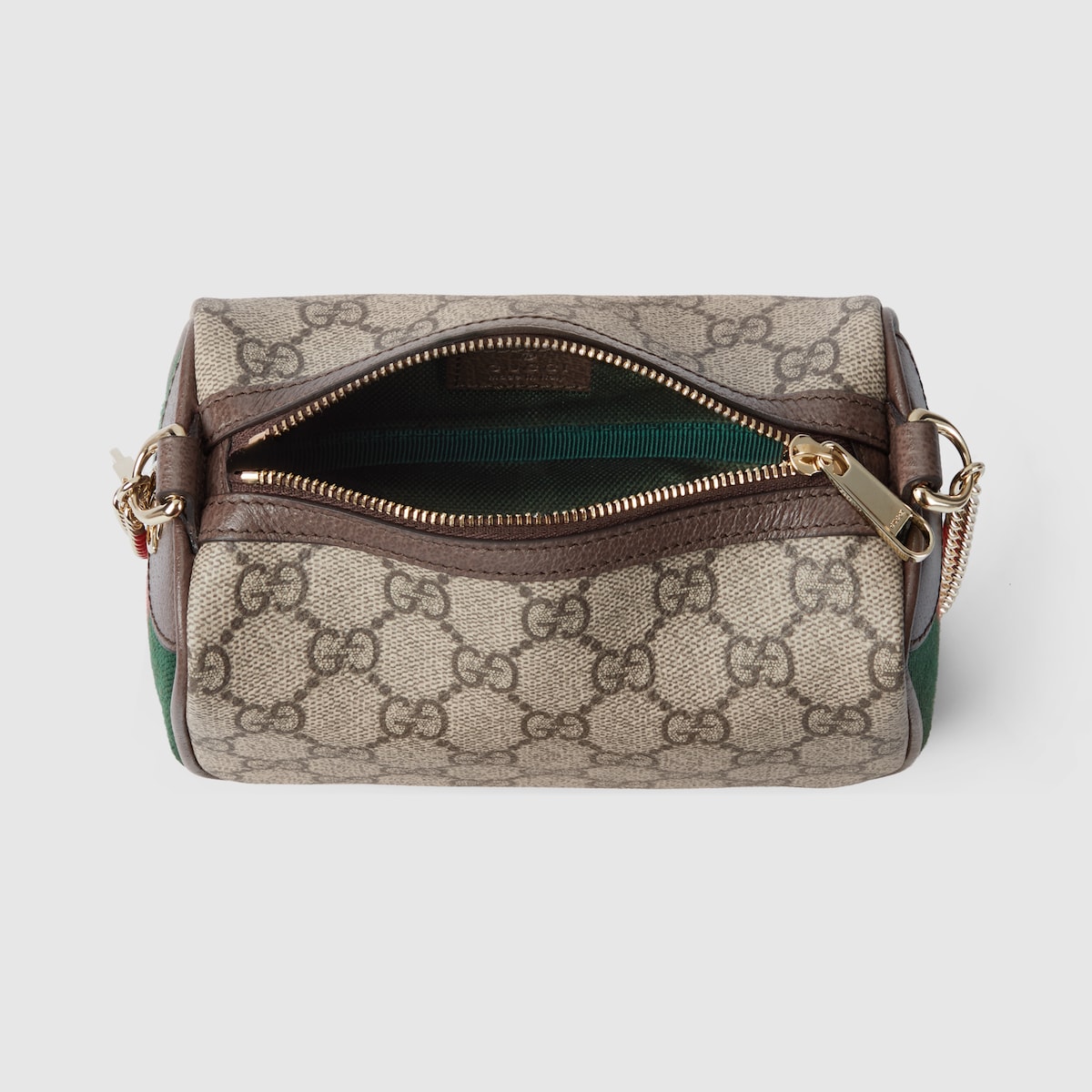 Ophidia mini bag in beige and brown GG fabric | GUCCI® US