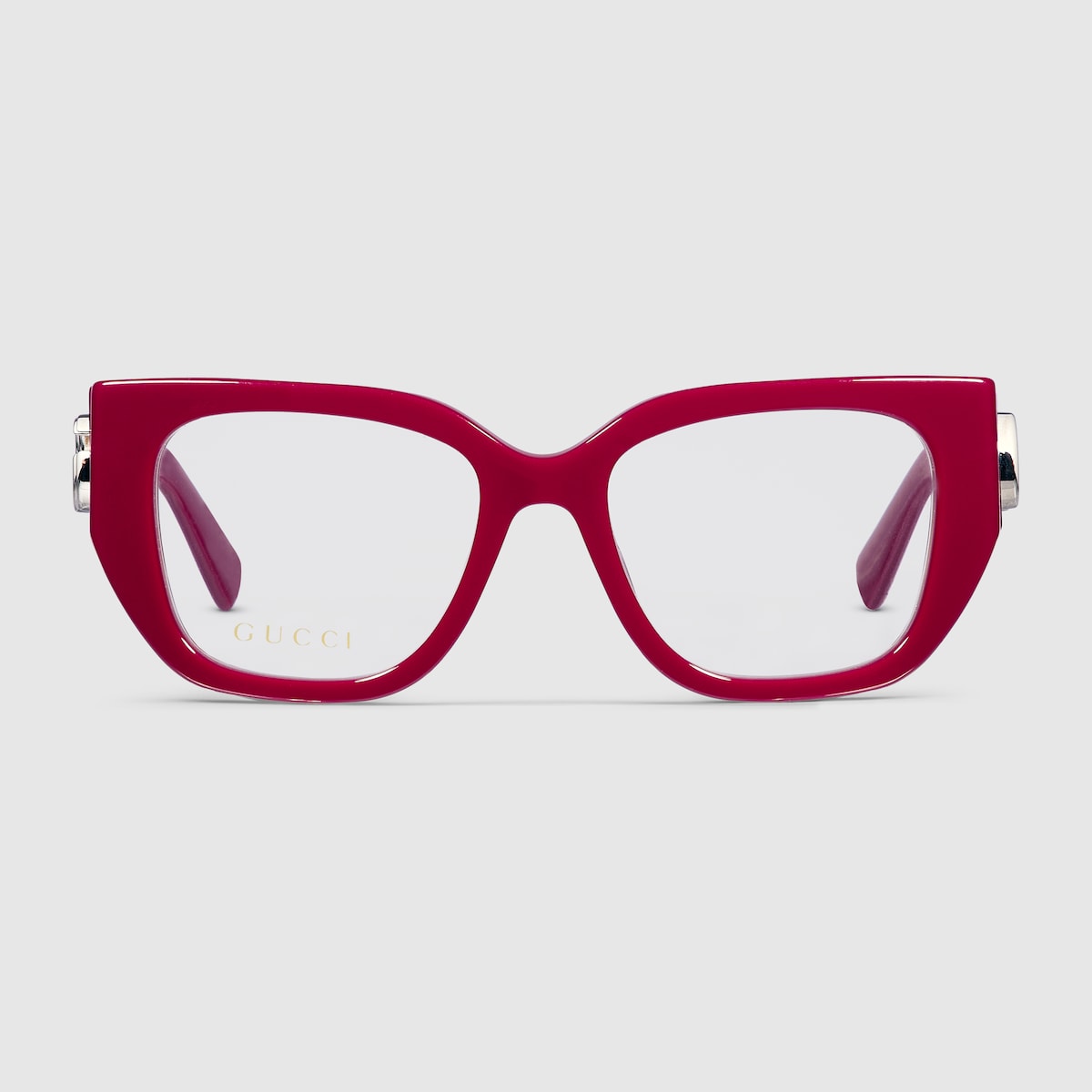 Butterfly optical frame in rosso ancora red | GUCCI® US