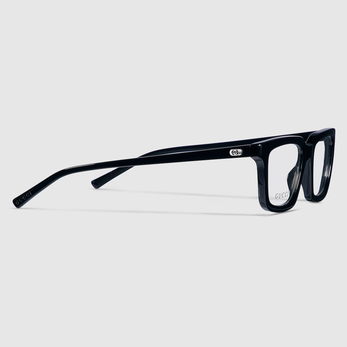 Rectangular optical frame in black | GUCCI® US