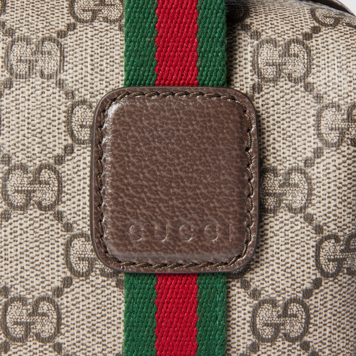 Sac à main Gucci Mini GG en tissu GG beige et marron | GUCCI® BE