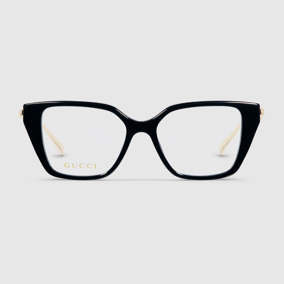Cat eye optical frame in black | GUCCI® US