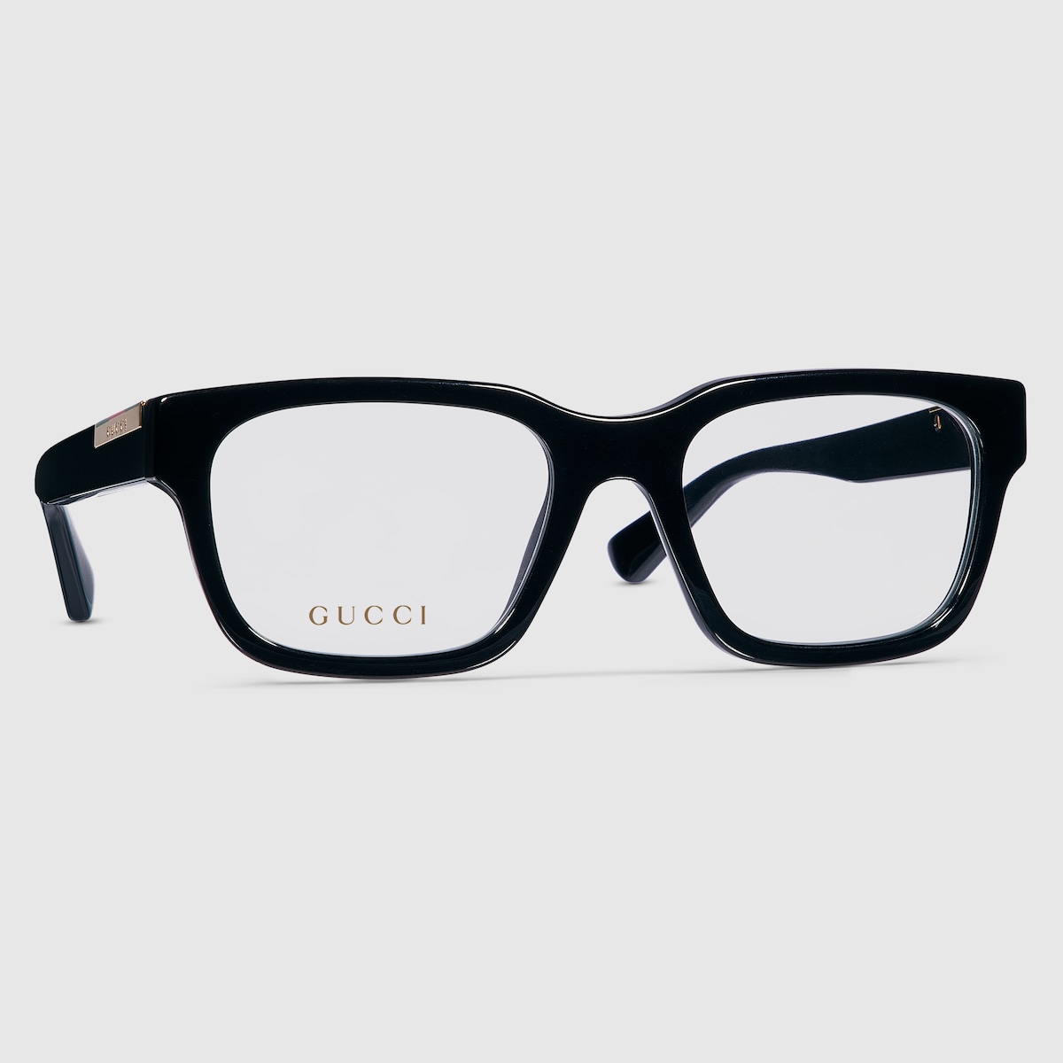 Rectangular optical frame in black | GUCCI® US