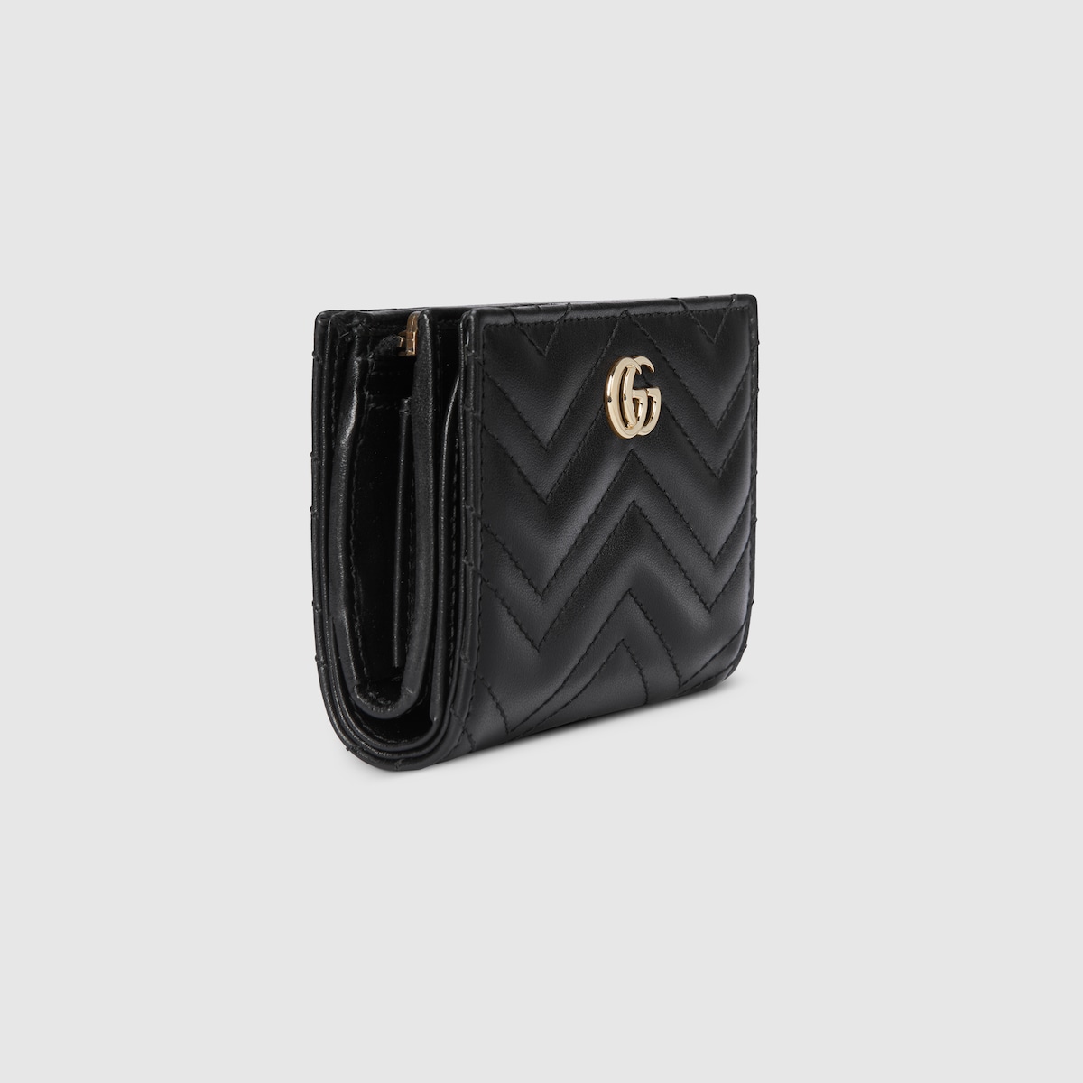 GG Marmont wallet in black | GUCCI® US