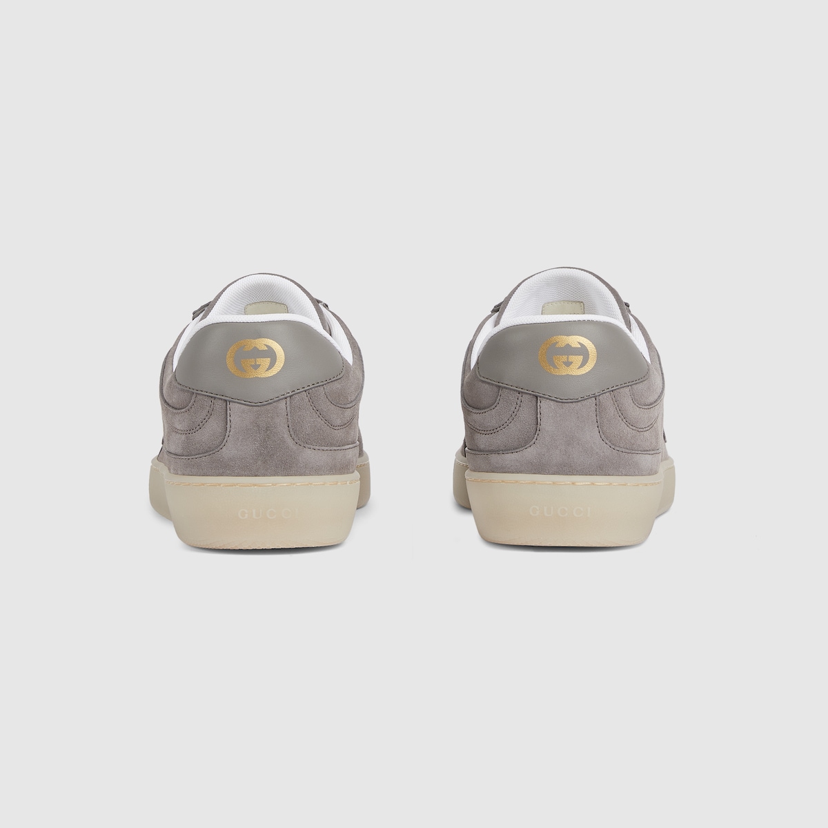 Men's G75 sneaker in grey suede | GUCCI® NZ