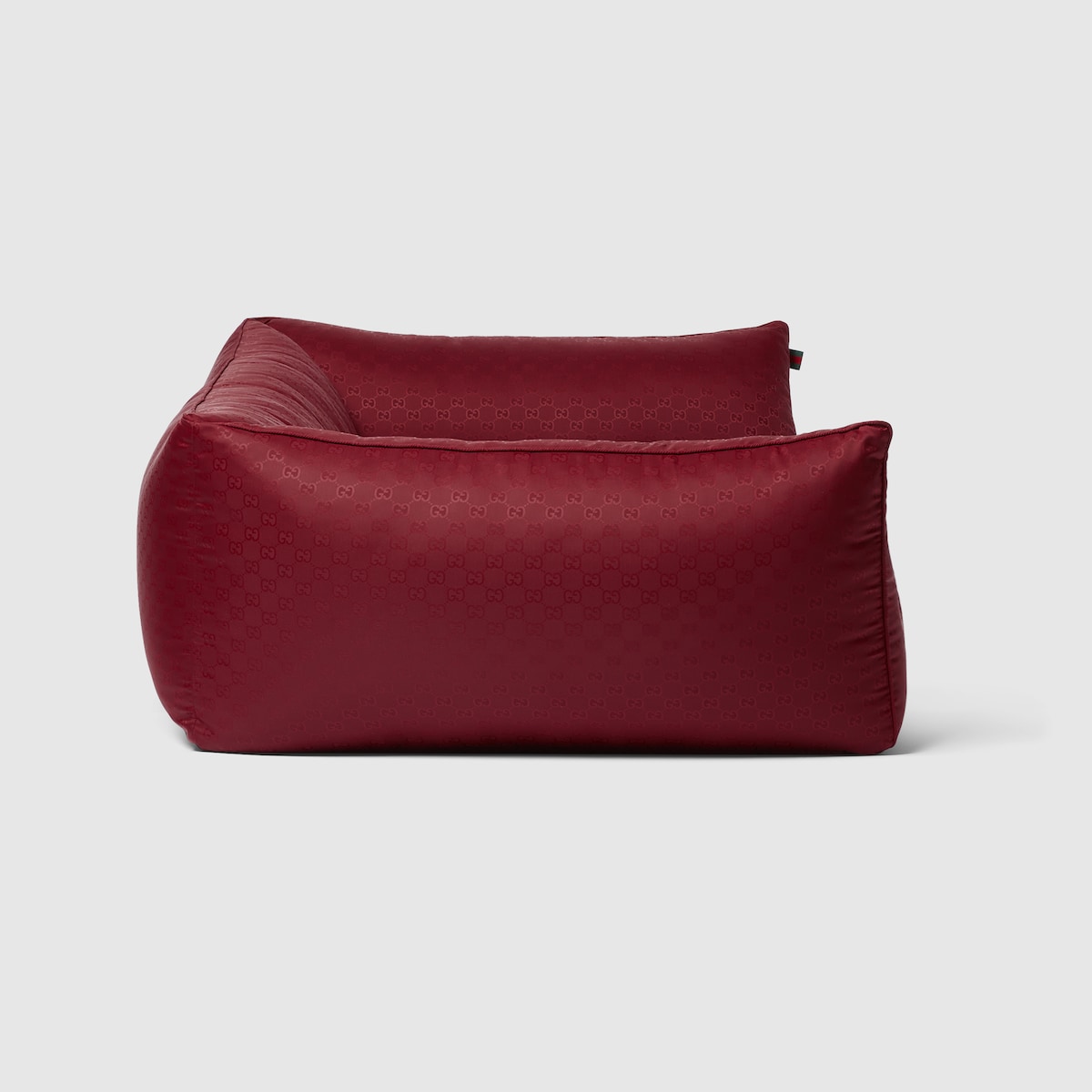 GG nylon pet bed in Rosso Ancora red | GUCCI® US