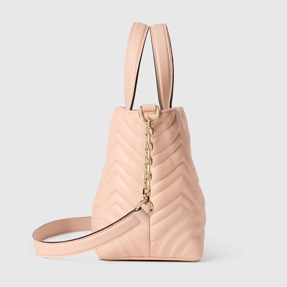 กระเป๋า Gucci Betty small tote bag รุ่นหนังสีชมพูอ่อน| GUCCI® TH