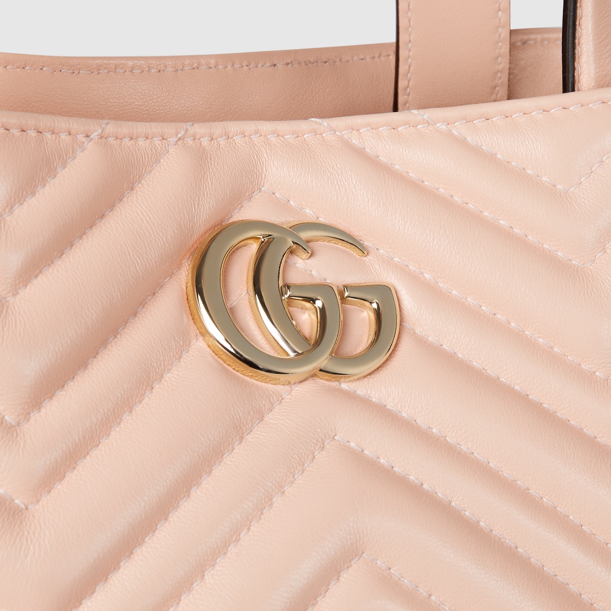 Gucci Betty medium tote bag in pale pink leather | GUCCI® NZ