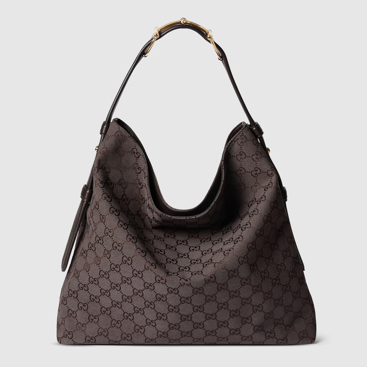 Gucci Beatrix large tote bag in brown and dark brown GG canvas | GUCCI® ZA