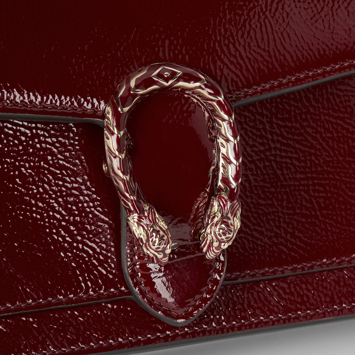 Cartera Dionysus con cadena inPiel roja Rosso Ancora | GUCCI® MX