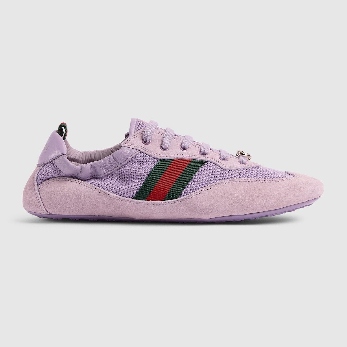 Women's Gucci Shift trainers in lilac fabric | GUCCI® AU