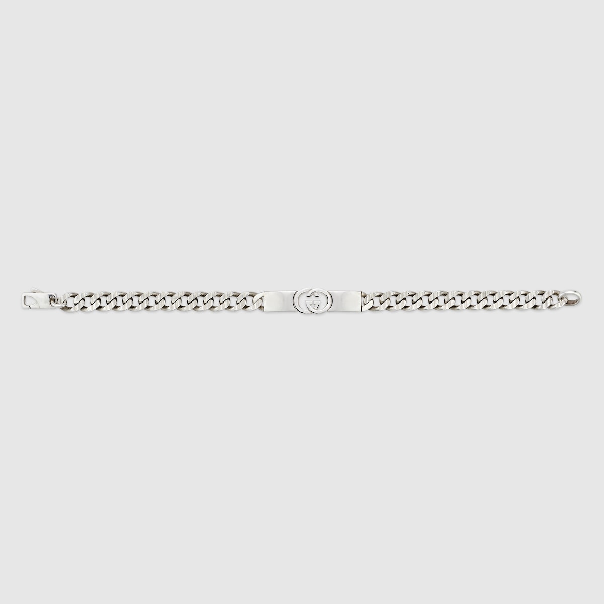 Gucci Interlocking chain bracelet in 925 sterling silver | GUCCI® US
