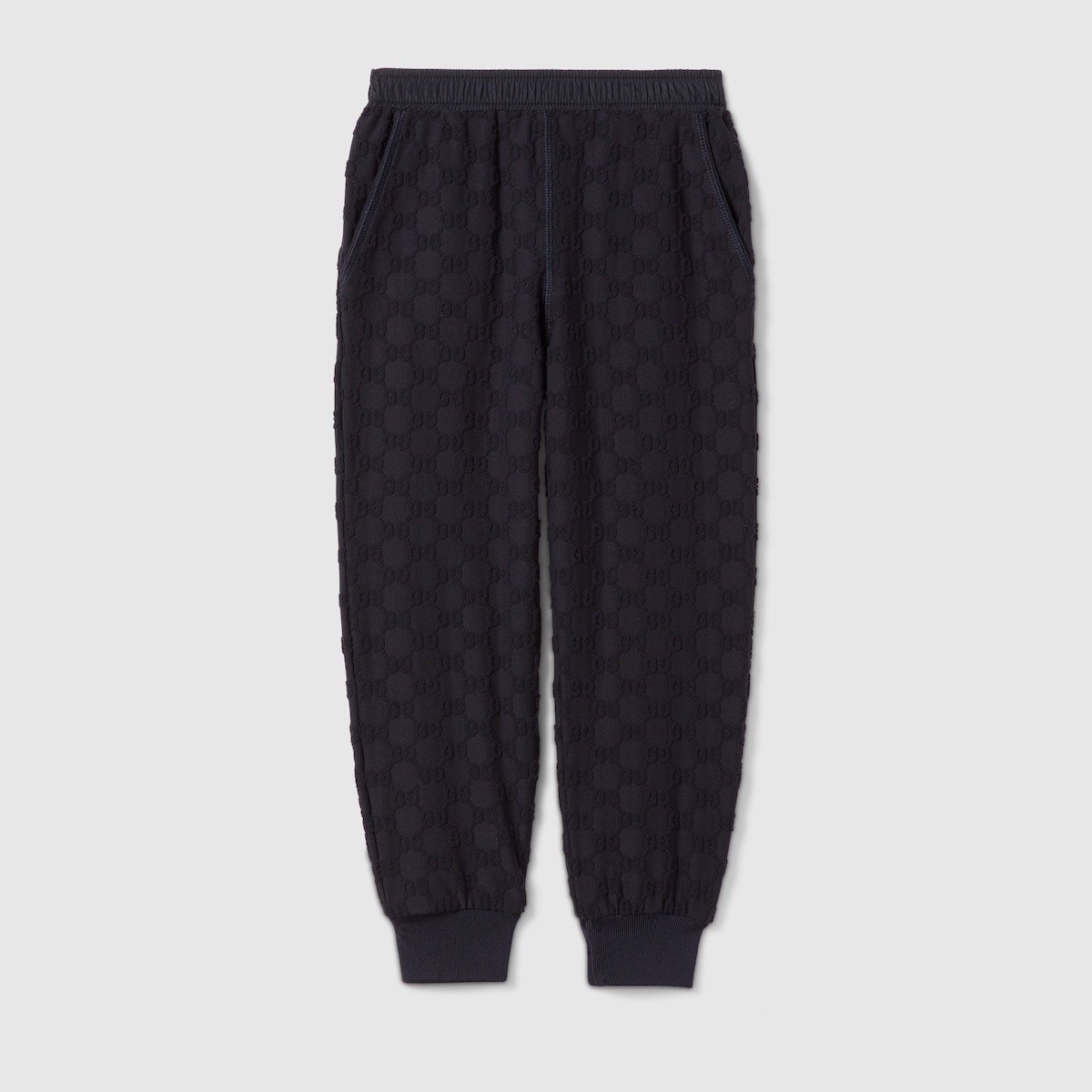 Children's GG jersey jogging pants in dark blue | GUCCI® US