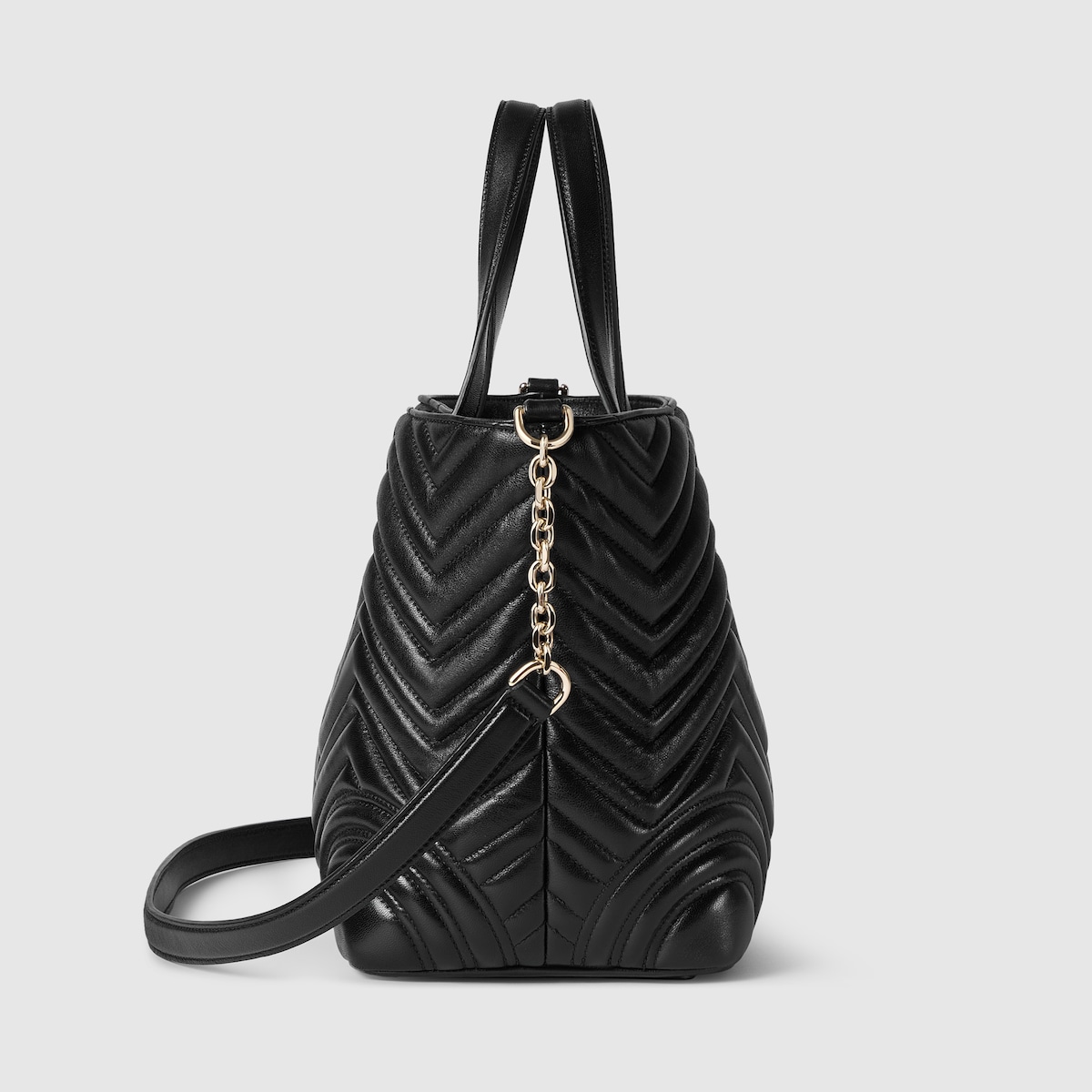 Gucci Betty medium tote bag in Black leather | GUCCI® US