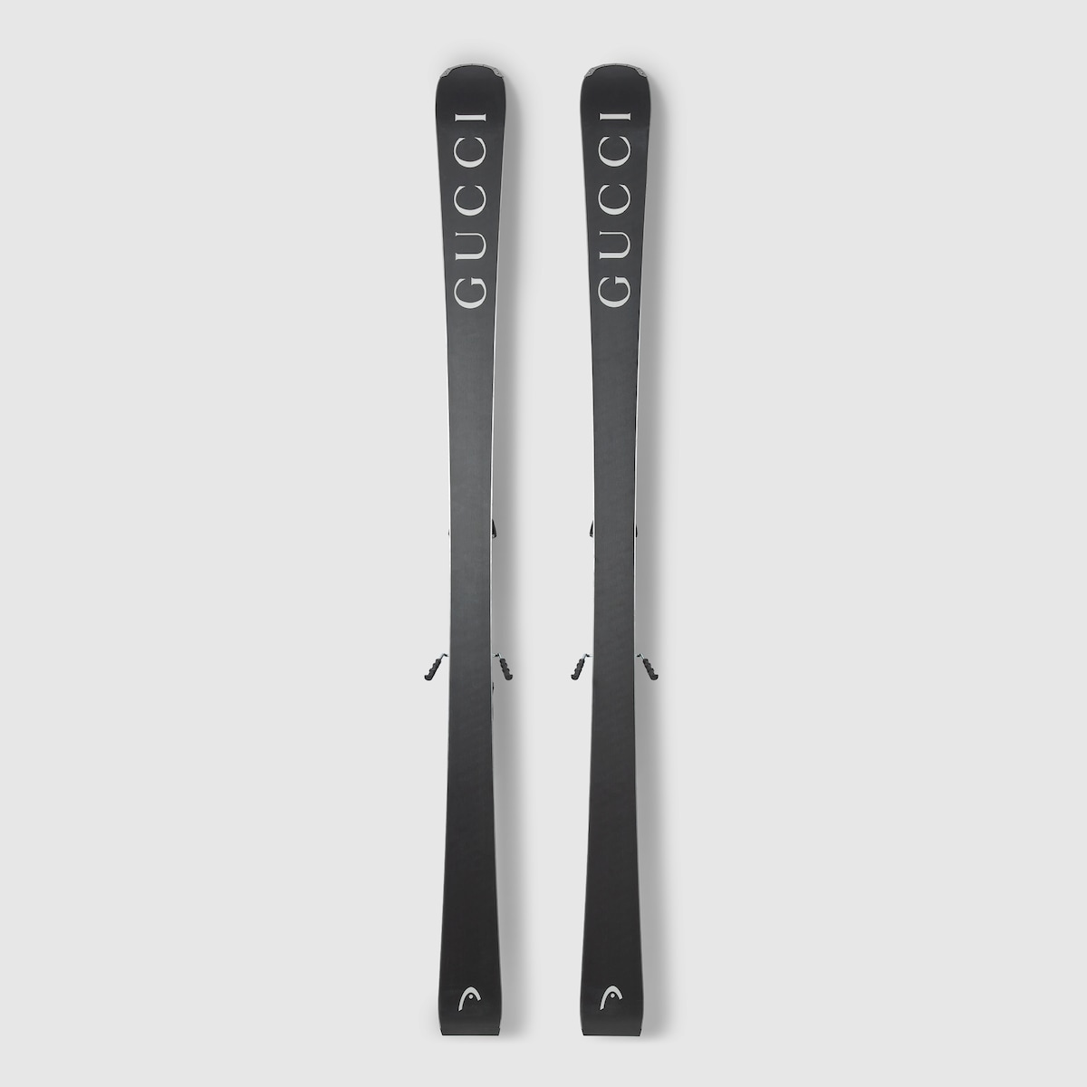 Set de skis Gucci x HEAD en argenté, blanc et noir | GUCCI® FR