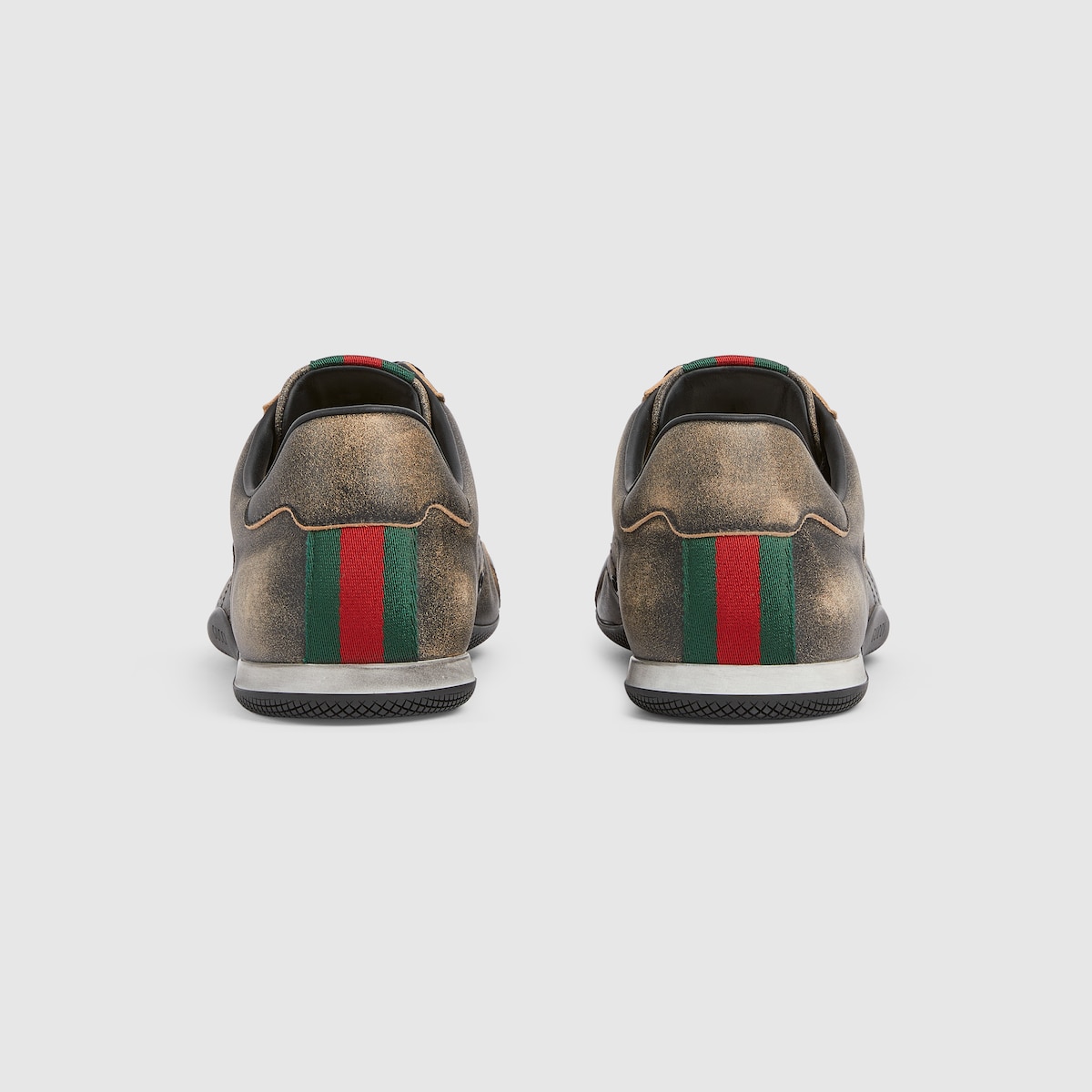 Men's Gucci Shift sneaker in black leather | GUCCI® MX