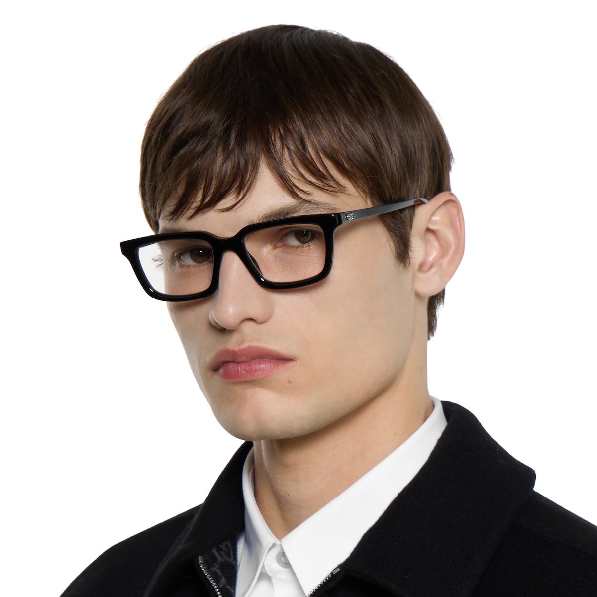 Rectangular optical frame in black | GUCCI® US
