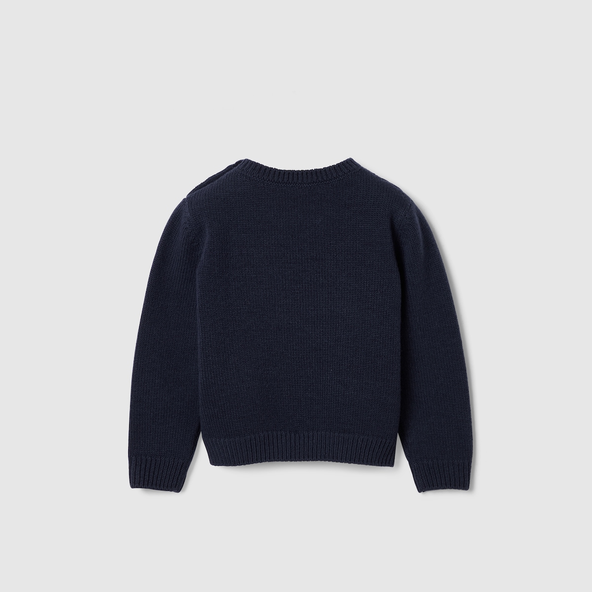 Baby wool sweater in dark blue | GUCCI® US
