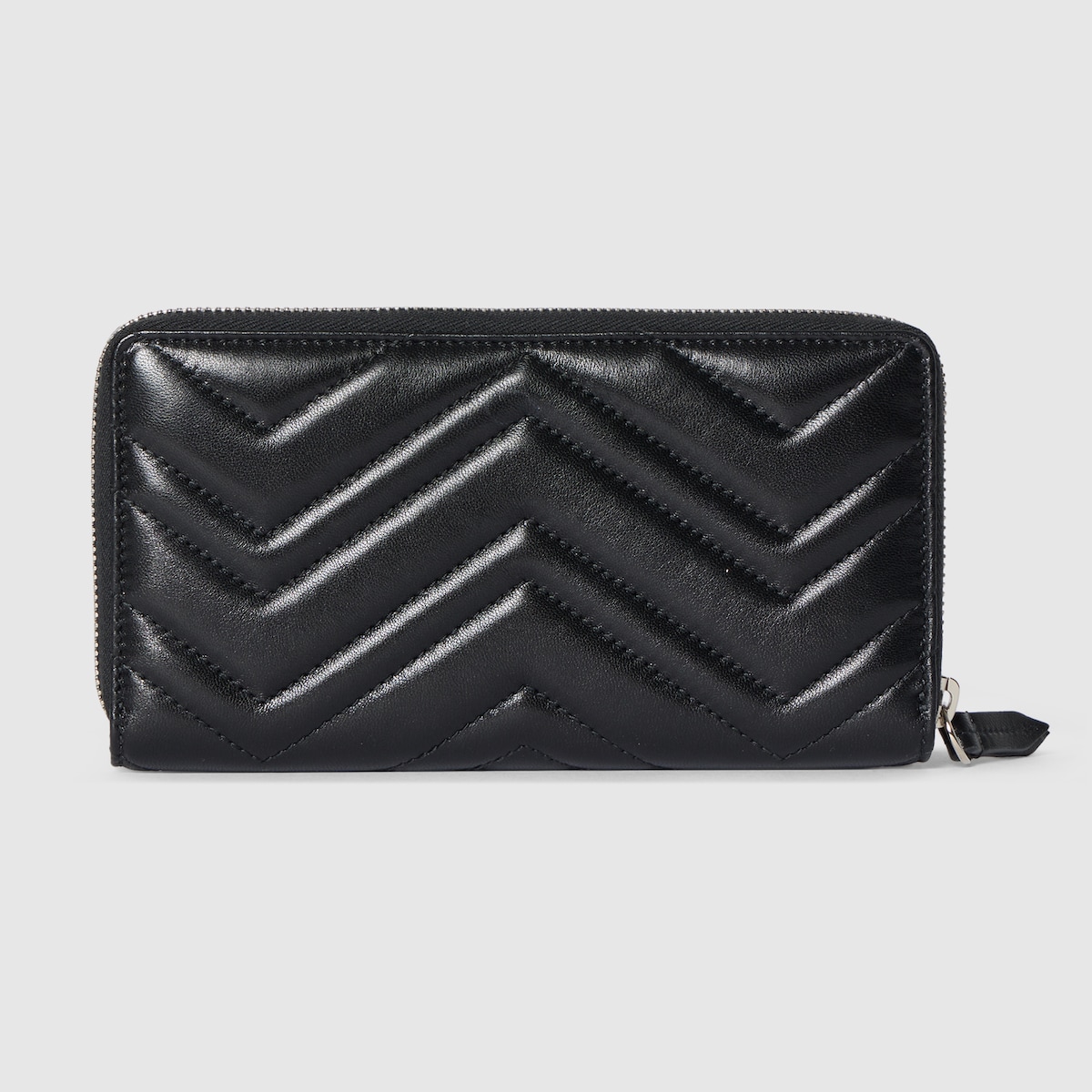 GG Marmont zip around wallet in black leather | GUCCI® NL