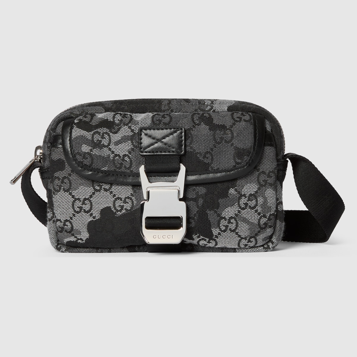 GG canvas mini bag in black camouflage GG canvas | GUCCI® AU