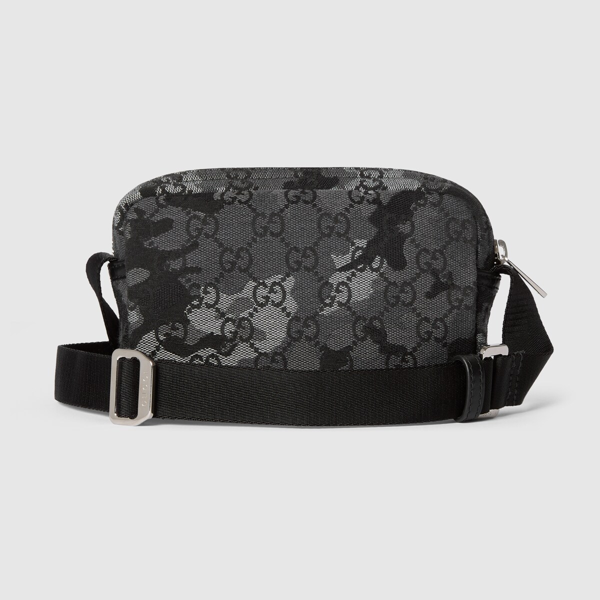 GG canvas mini bag in black camouflage GG canvas | GUCCI® AU