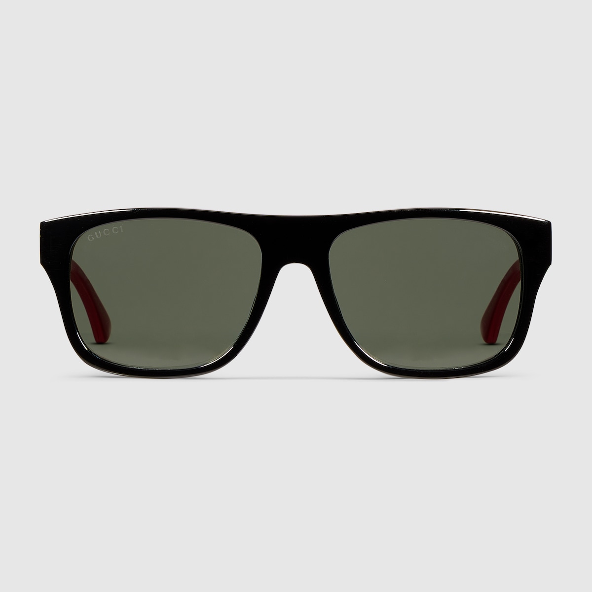 Square frame sunglasses in black | GUCCI® US