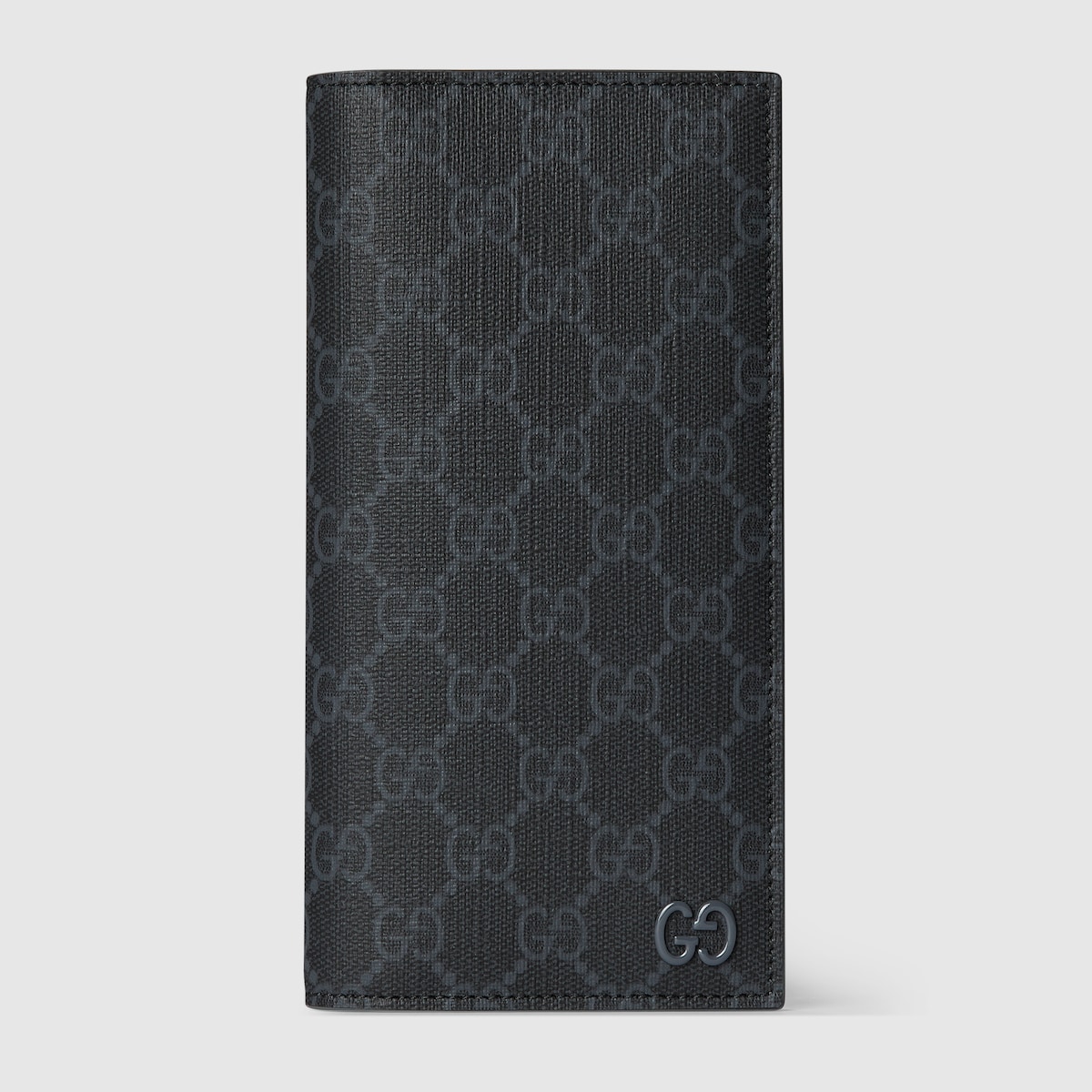 GG long wallet in black GG Supreme | GUCCI® AU