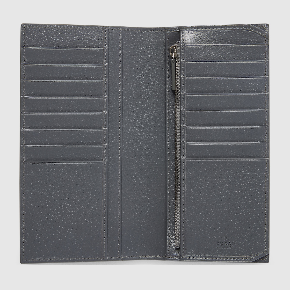 GG long wallet in black GG Supreme | GUCCI® AU