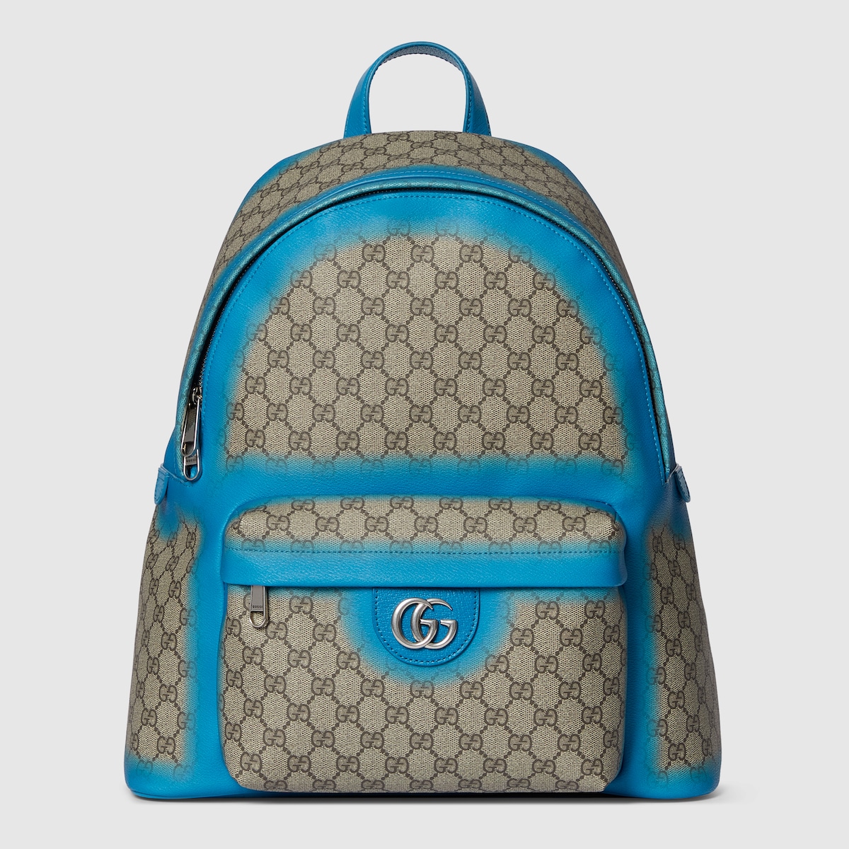 GG medium backpack in beige GG fabric | GUCCI® INT