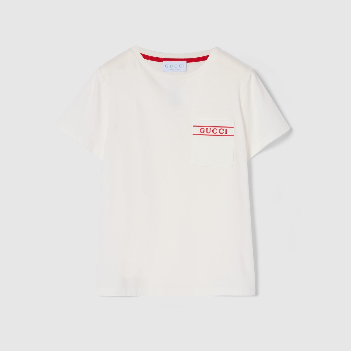 Children's cotton T-shirt in white | GUCCI® US