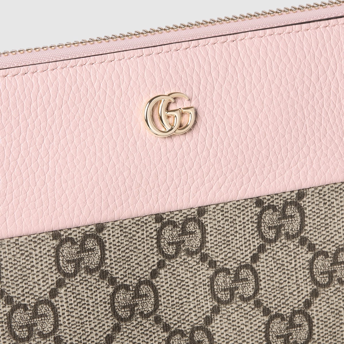 Bi-colour GG Marmont mini bag in pink leather | GUCCI® CH